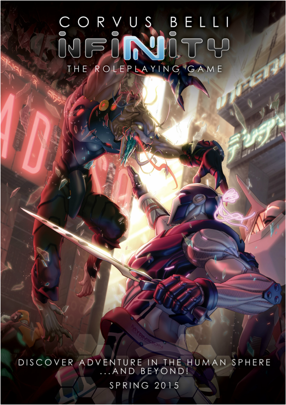 Infinity RPG Core Rulebook - Modiphius - Rare Roleplay